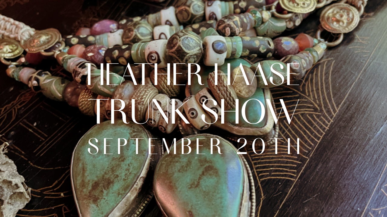 Heather Haase Trunk Show – September 20th – Gaia Boutique
